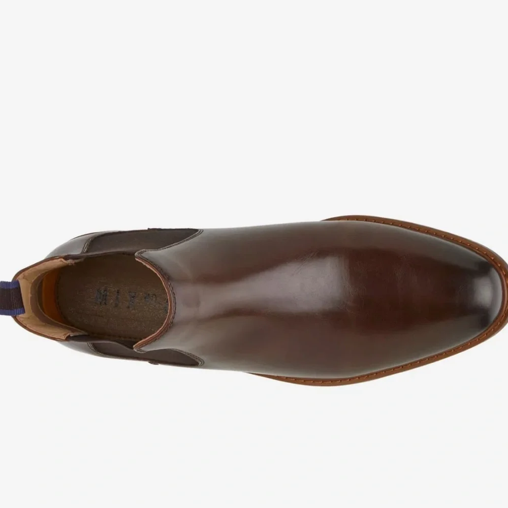 Shoes | Dark Brown Mens No 6 Aleder Chelsea Boot | Poshmark